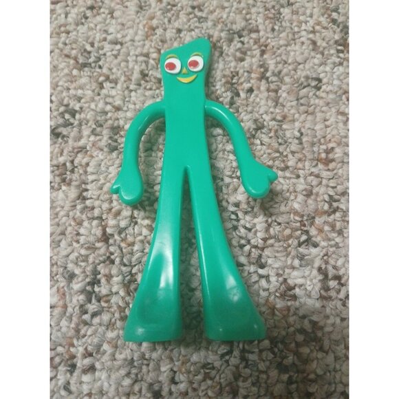 Toys | Vintage Gumby Green Bendable Bendy Figure Toy 6 Jesco Made In ...